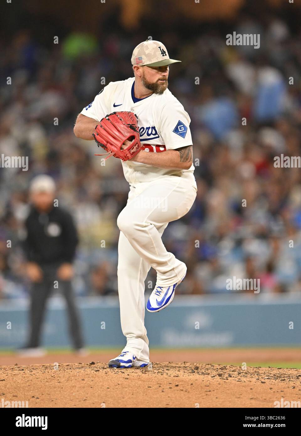 LOS ANGELES, CA - MAY 17: Los Angeles Dodgers pitcher Kirby Yates (38 ...