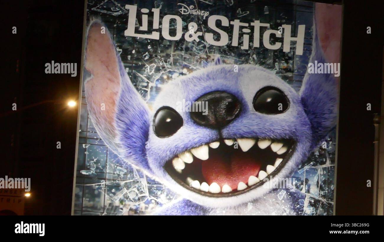 Los Angeles, California, USA 16th May 2025 Disney Lilo & Stitch ...