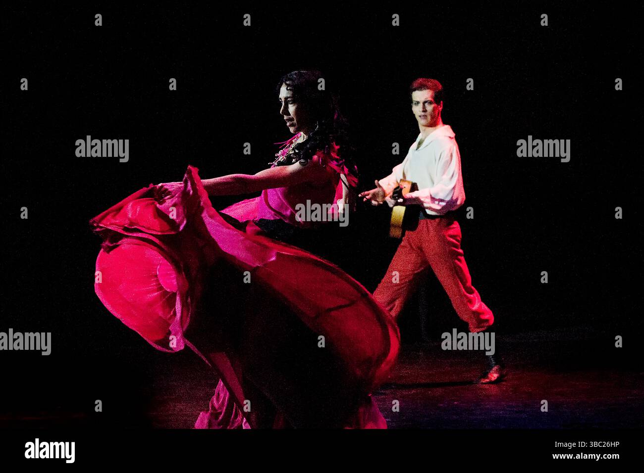 bright and fascinating emotions of ballet dancers' performances with ...