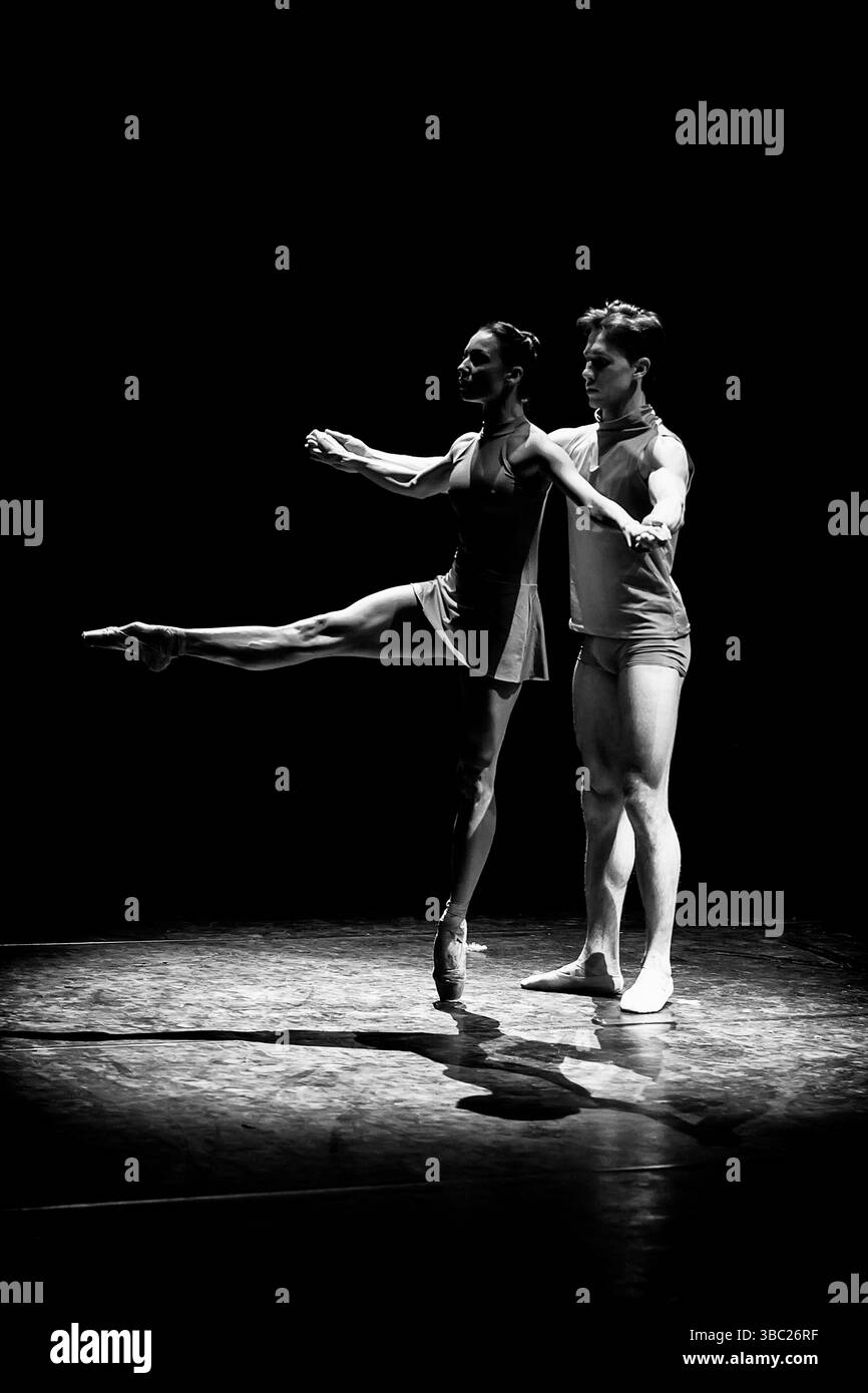 bright and fascinating emotions of ballet dancers' performances with ...