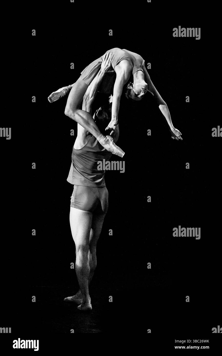 bright and fascinating emotions of ballet dancers' performances with ...
