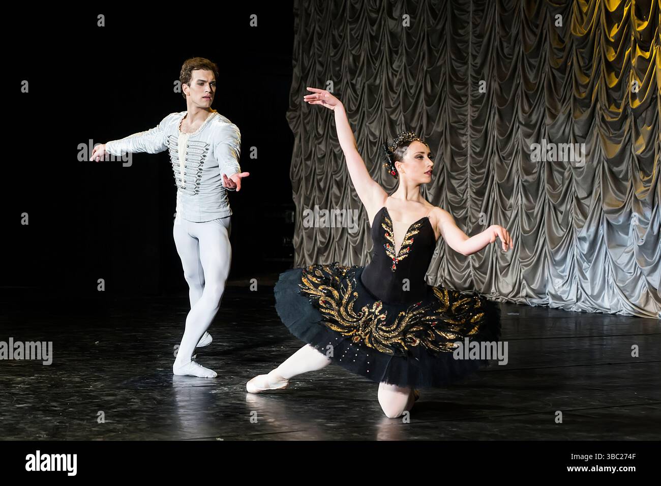 bright and fascinating emotions of ballet dancers' performances with ...