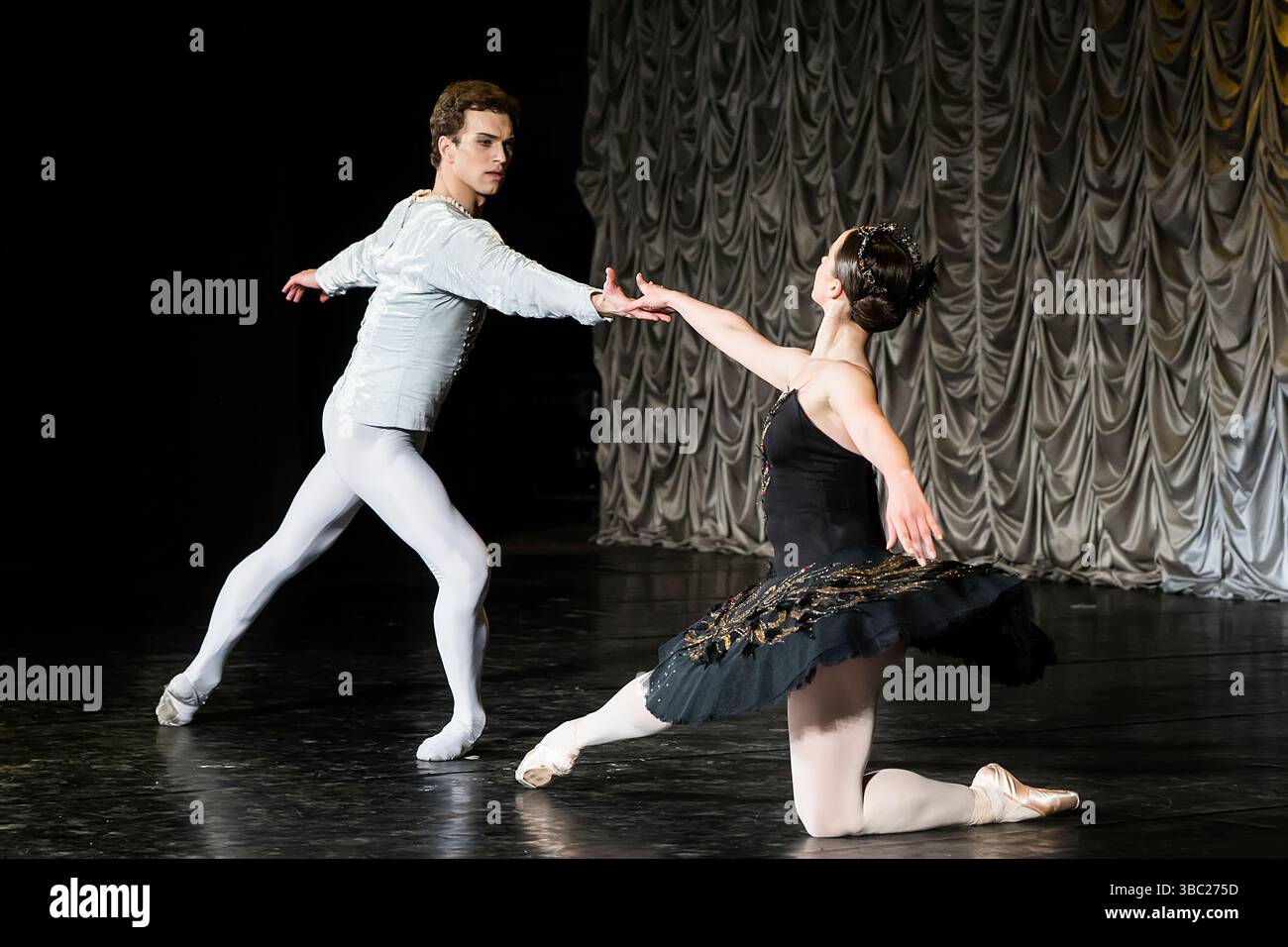 bright and fascinating emotions of ballet dancers' performances with ...