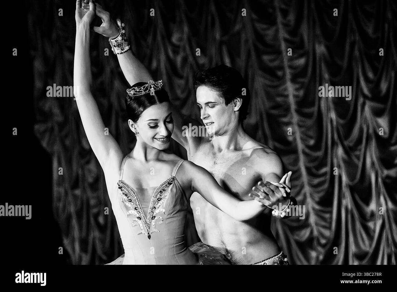 bright and fascinating emotions of ballet dancers' performances with ...