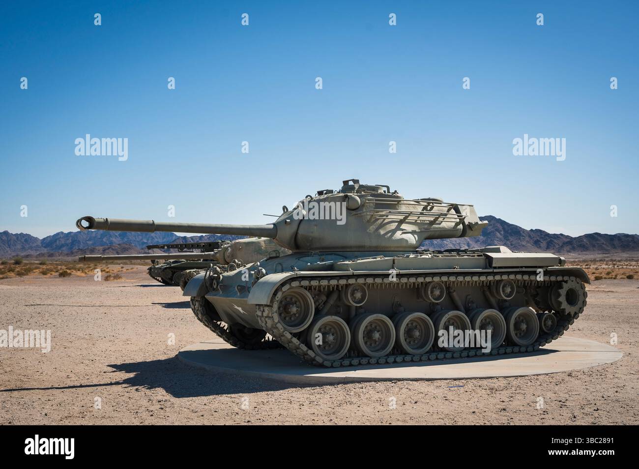 The Yuma Proving Ground open air tank and military equipment museum ...