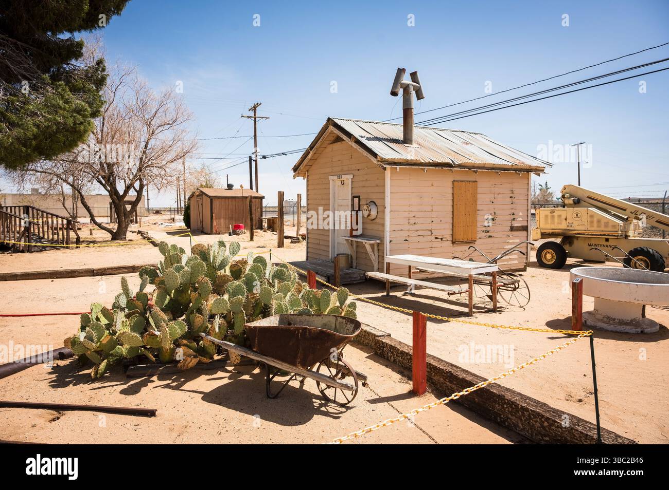 The Boron California mining museum. Boron California, USA Stock Photo ...
