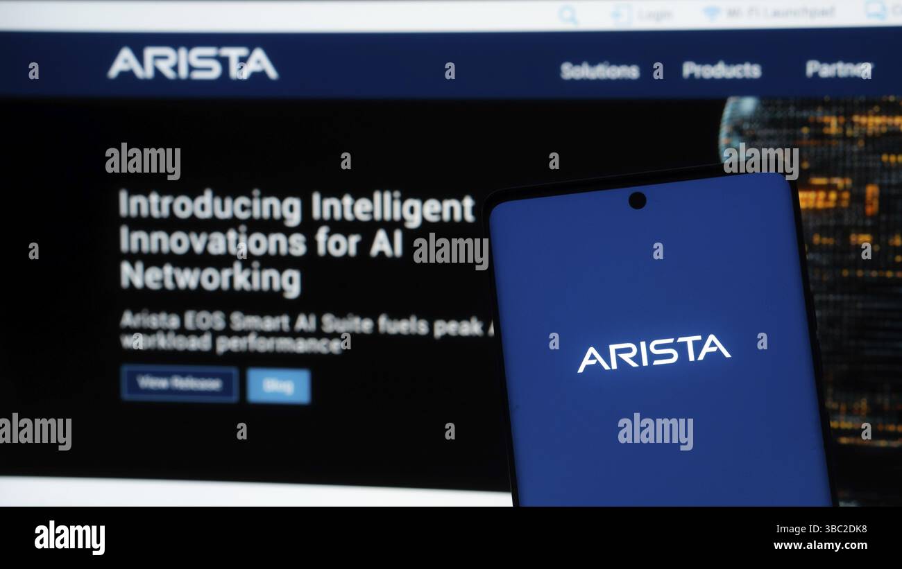 Arista networks company logo hi-res stock photography and images - Alamy