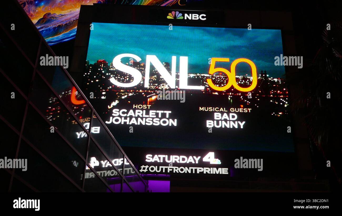 Los Angeles, California, USA 16th May 2025 SNL 50 Saturday Night Live ...
