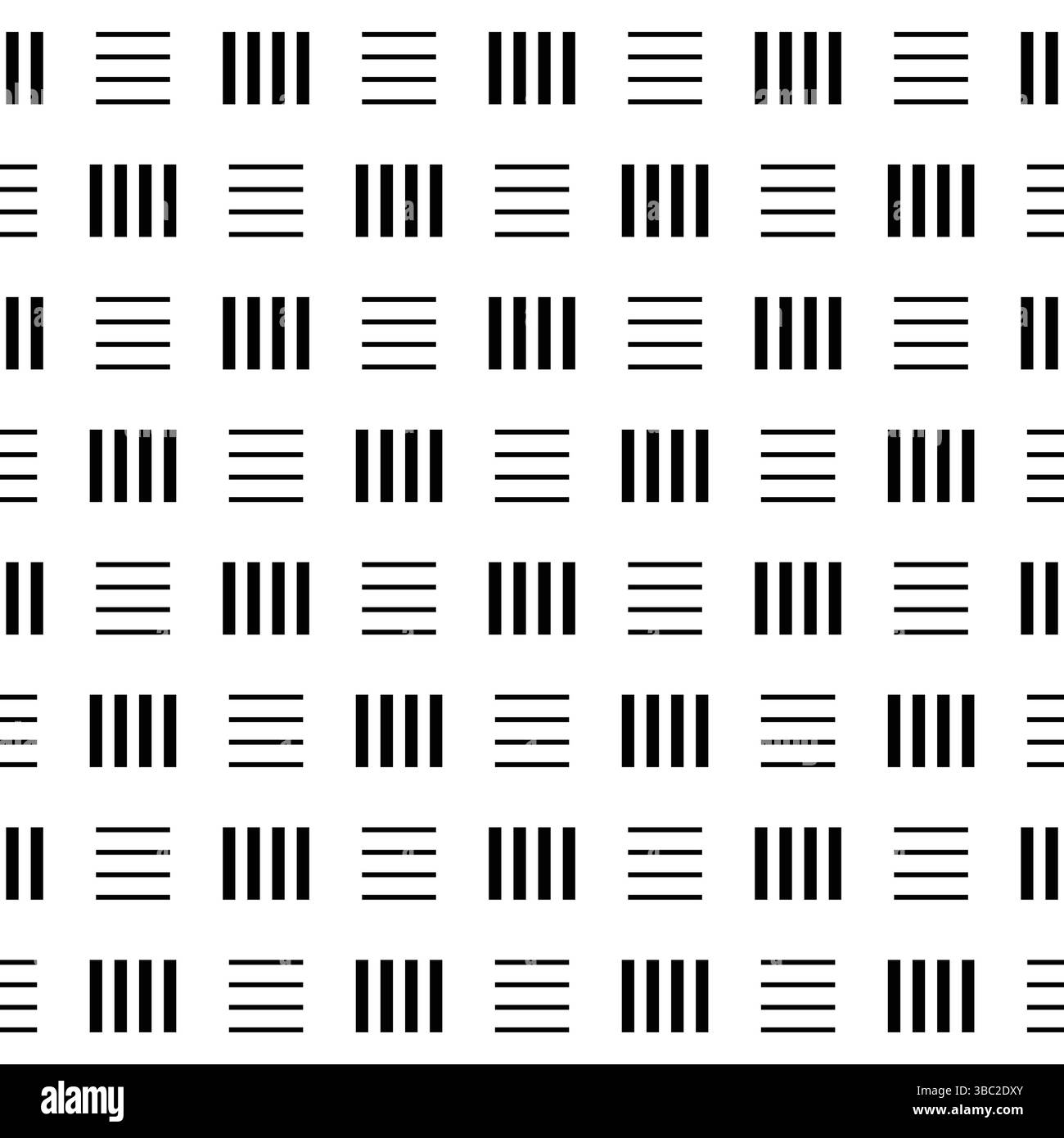 Black white dashes lines hi-res stock photography and images - Alamy