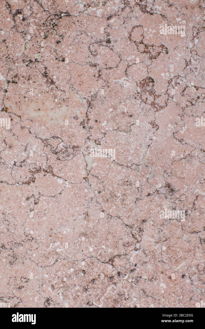 Pink marble texture background, stone floor in natural pattern for ...