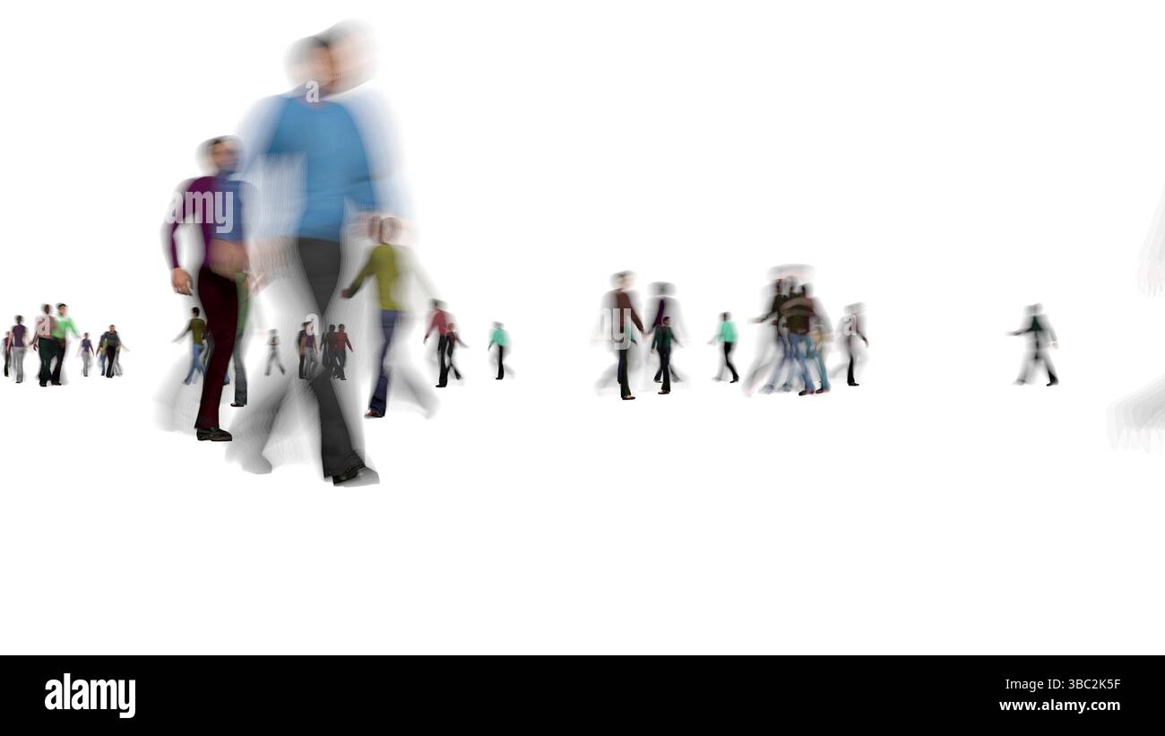 People crowd Cut Out Stock Images & Pictures - Alamy