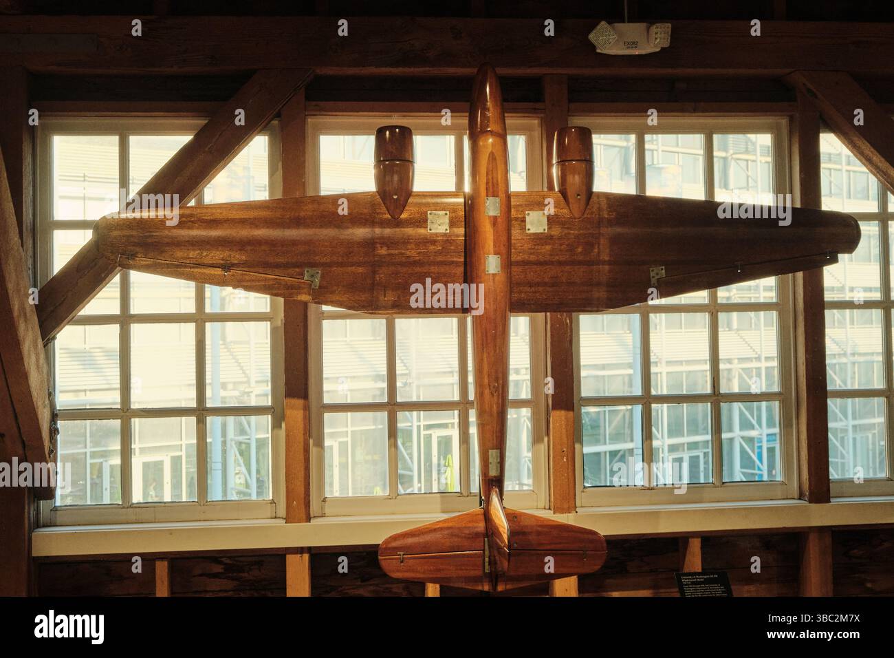 model toy airplane ceiling under the ceiling closeup Stock Photo - Alamy