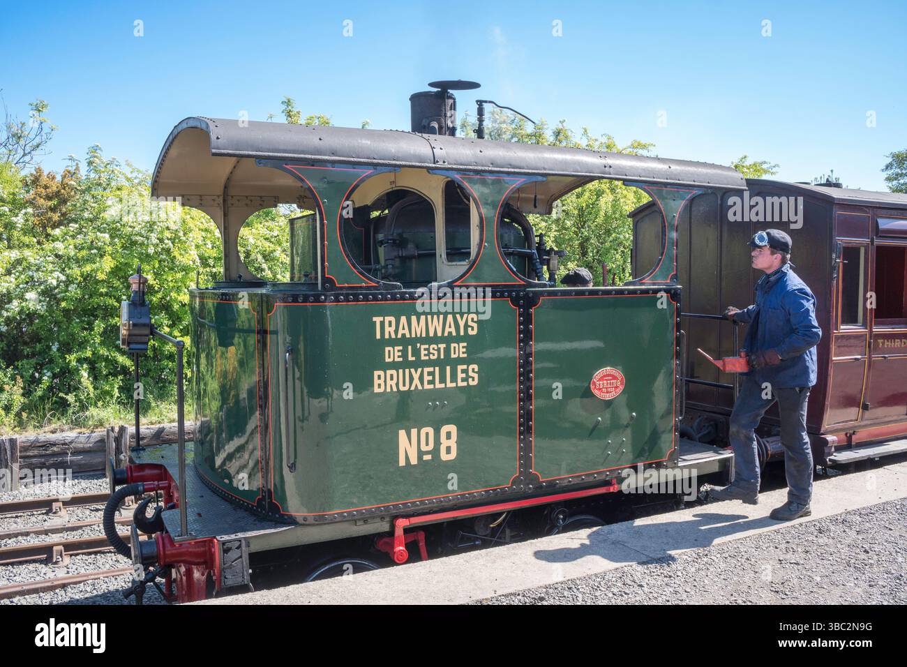 East Tanfield UK 17th May 2025 Tanfield Railway 300th anniversary Great ...