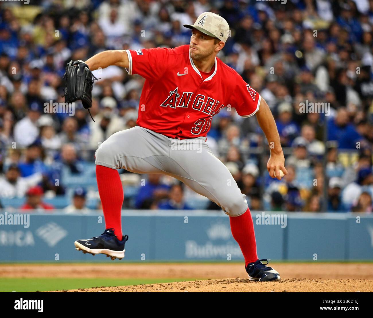 Los Angeles, United States. 17th May, 2025. Los Angeles Angels starting ...