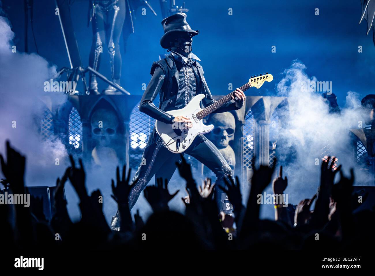 Copenhagen, Denmark. 17th May, 2025. The Swedish rock band Ghost ...