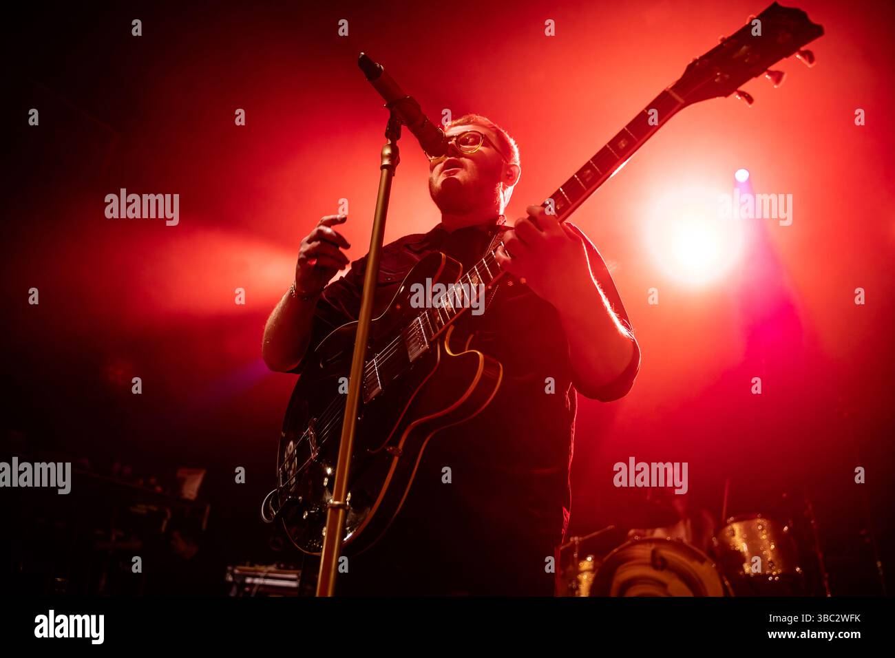 Milan Italy. 17th may 2025. The English band THE LATHUMS performs live ...