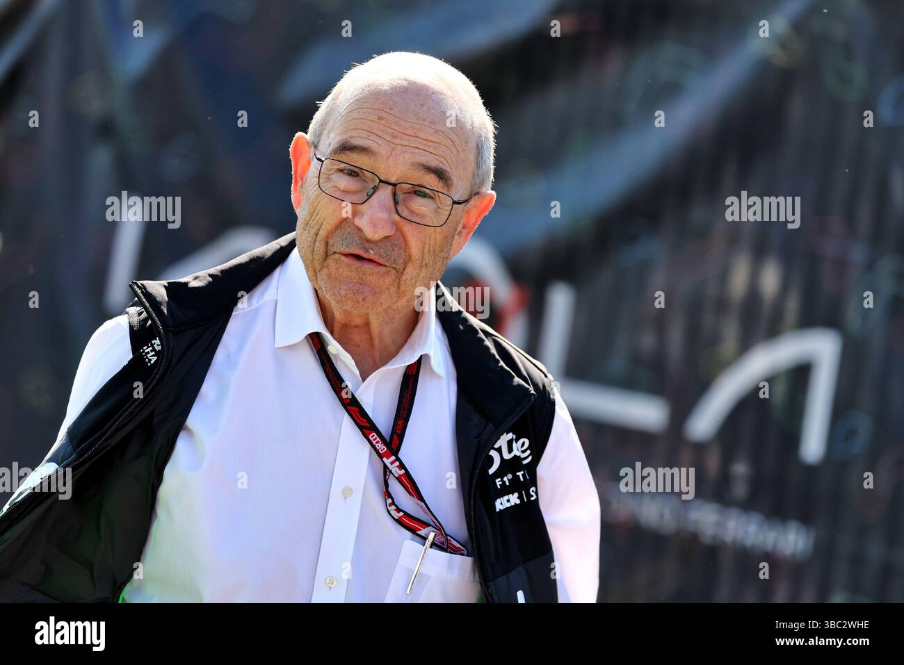 Imola, Italy. 18th May, 2025. Peter Sauber (SUI) Former Sauber Owner ...