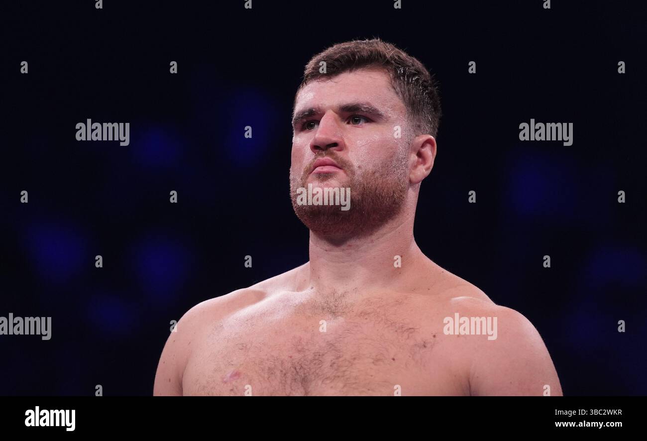 Johnny Fisher ahead of his fight against Dave Allen in their ...