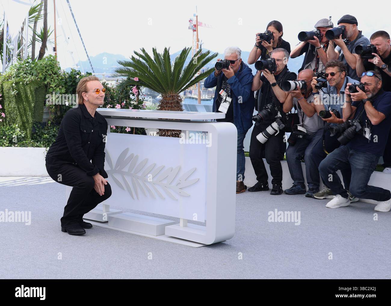 Cannes, France. 17th May, 2025. Paul David Hewson known as Bono poses ...