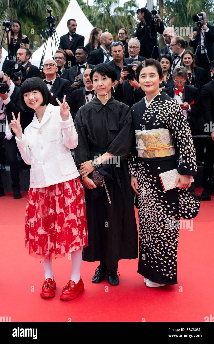 Cannes, France. 17th May 2025. Italy. 17th May, 2025. Yui Suzuki, Chie Hayakawa, guest 78th ...