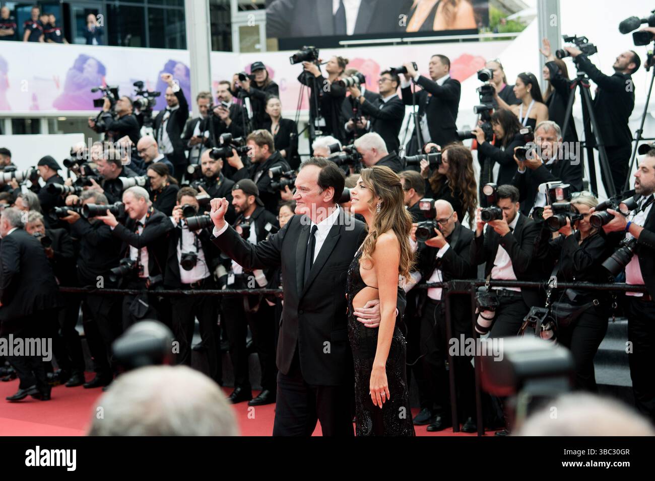 CANNES, FRANCE - MAY 17: Quentin Tarantino and Daniella Tarantino ...