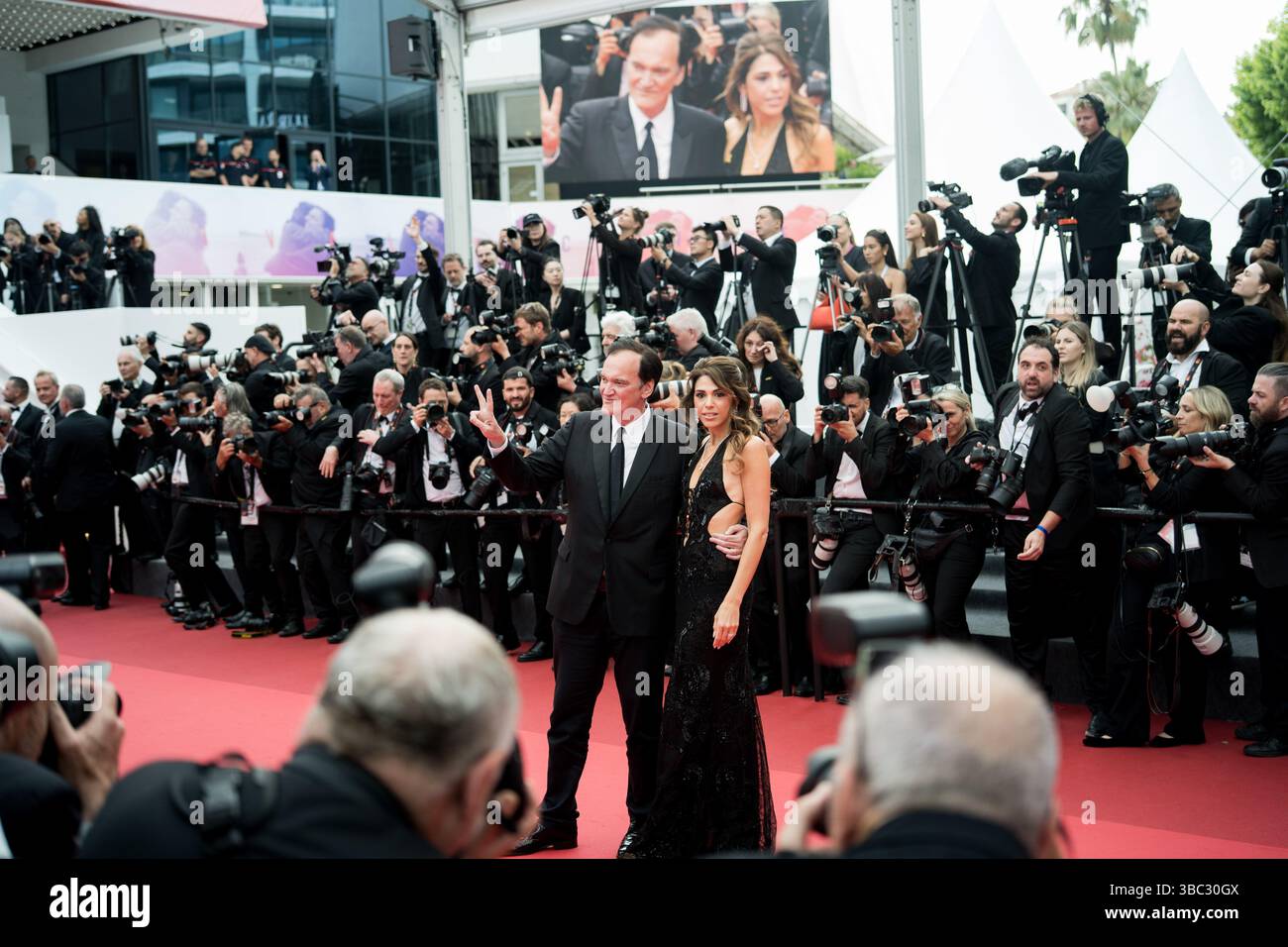 CANNES, FRANCE - MAY 17: Quentin Tarantino and Daniella Tarantino ...