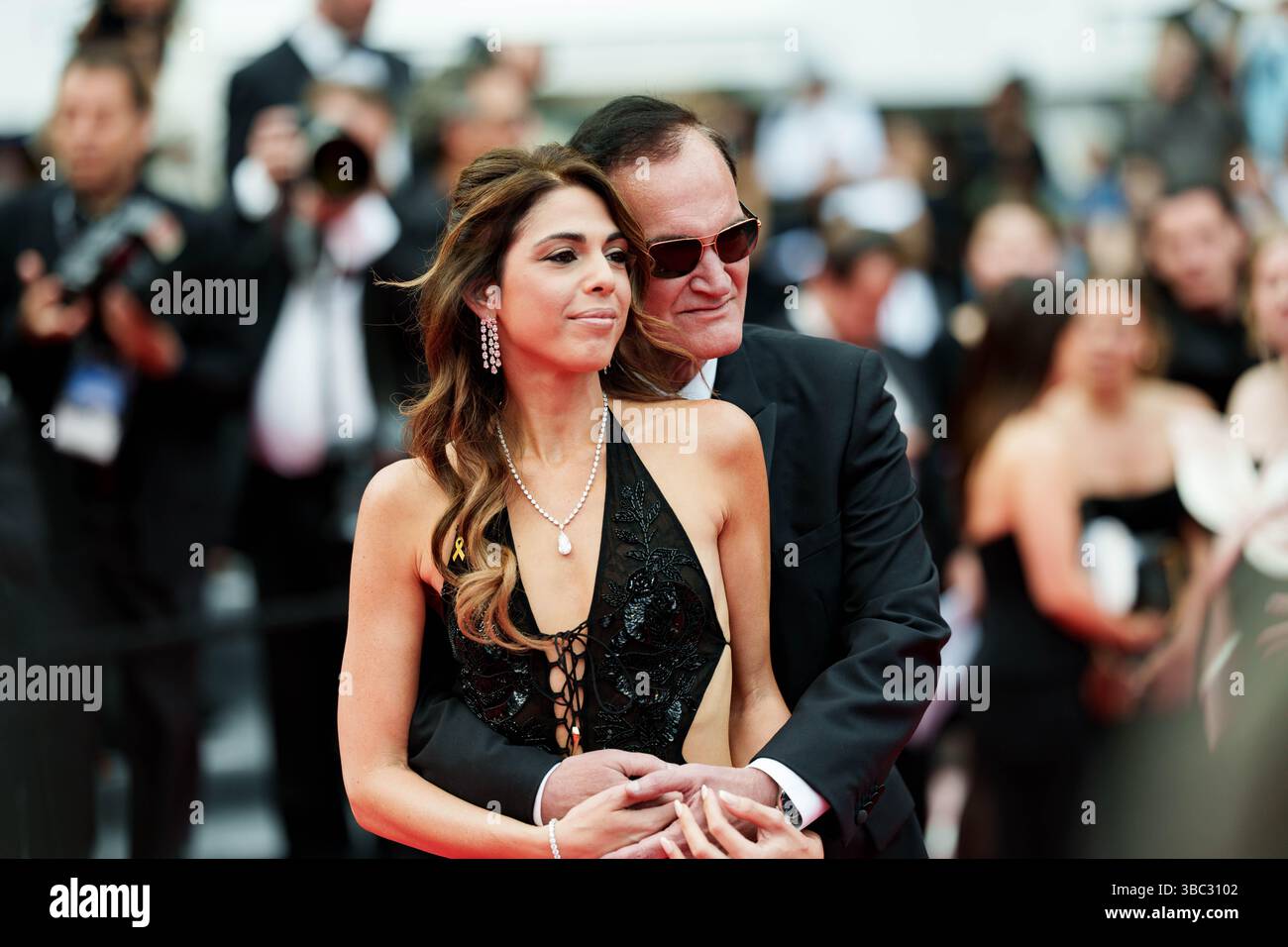 CANNES, FRANCE - MAY 17: Quentin Tarantino and Daniella Tarantino ...