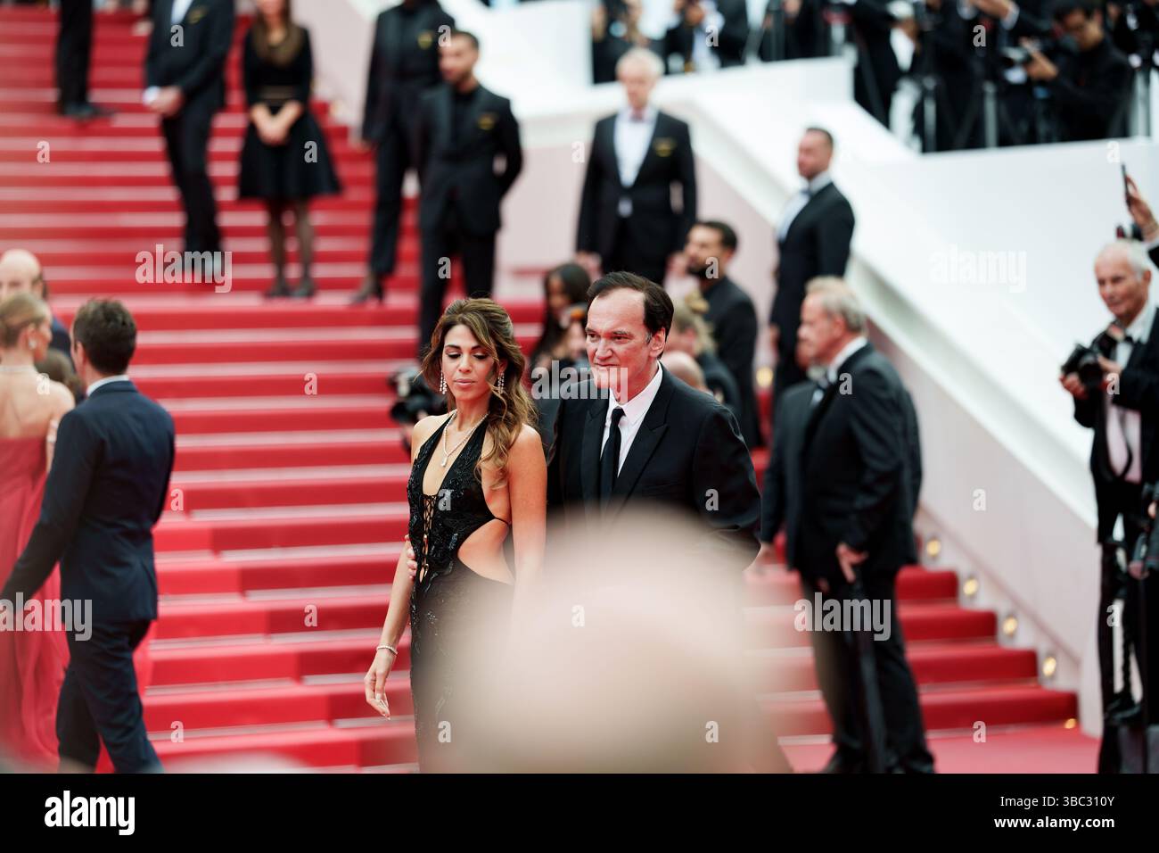 CANNES, FRANCE - MAY 17: Quentin Tarantino and Daniella Tarantino ...