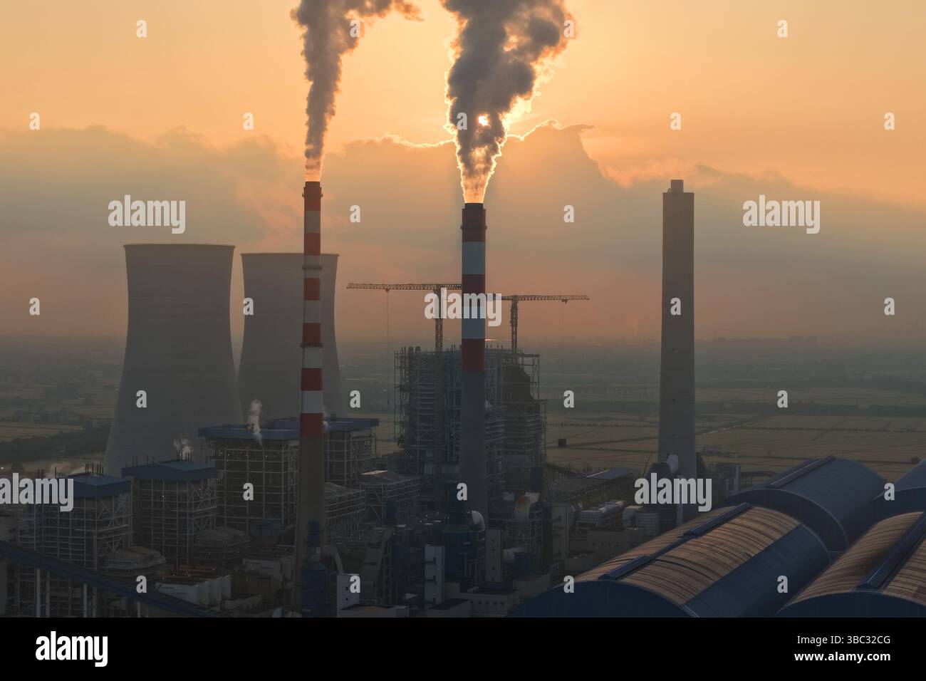 TAICANG, CHINA - MAY 16, 2025 - The Huaneng Power Plant in Taicang City ...