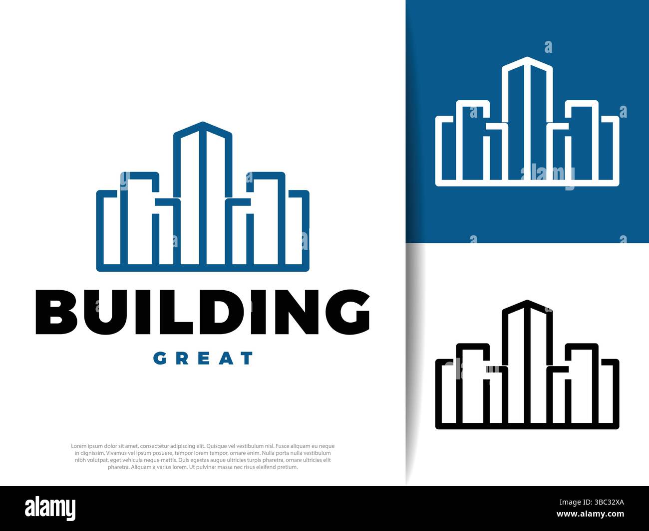 High Rise Building Icon Illustration Design Stock Vector Image & Art ...