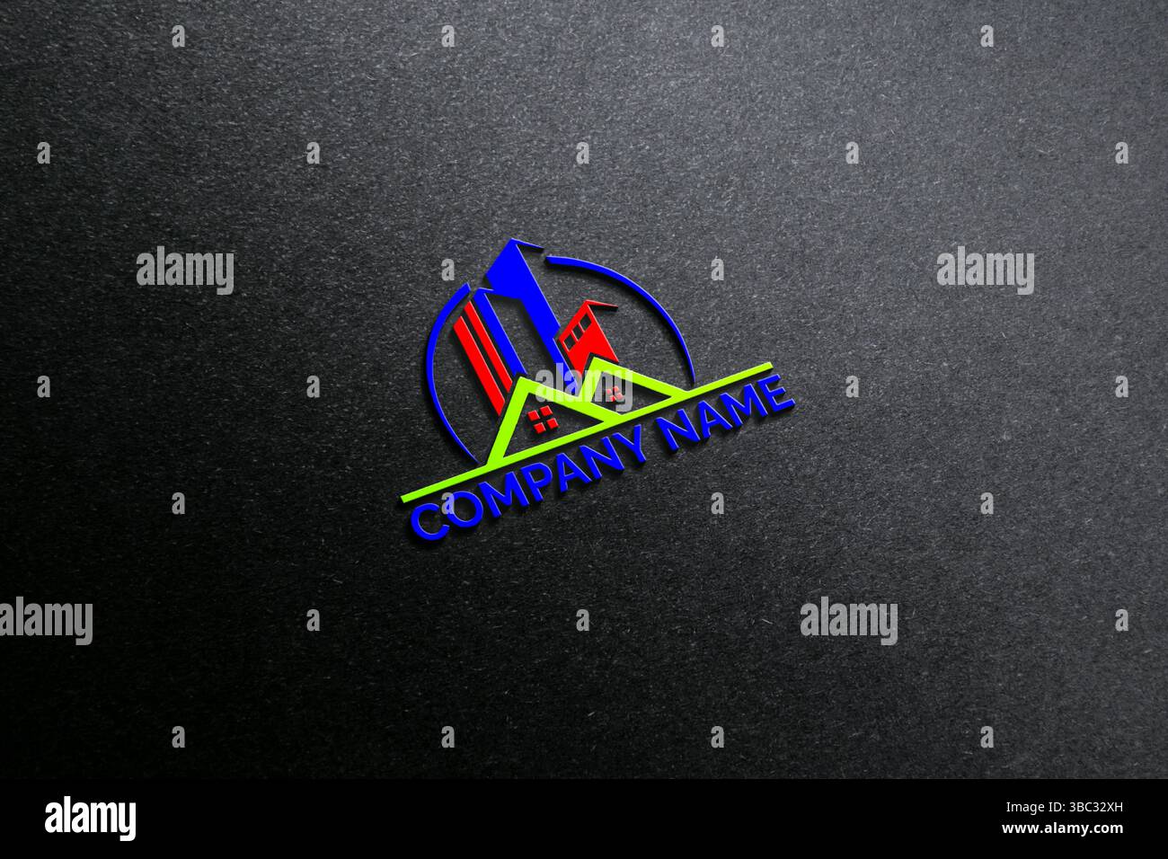 Investment company green line Stock Vector Images - Alamy
