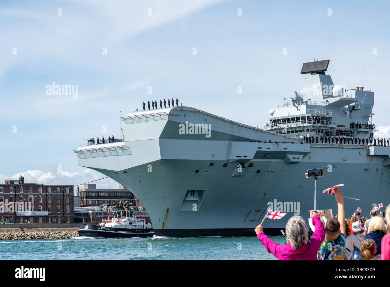 HMS Prince of Wales RO9 - Queen Elizabeth Class aircraft carrier ...