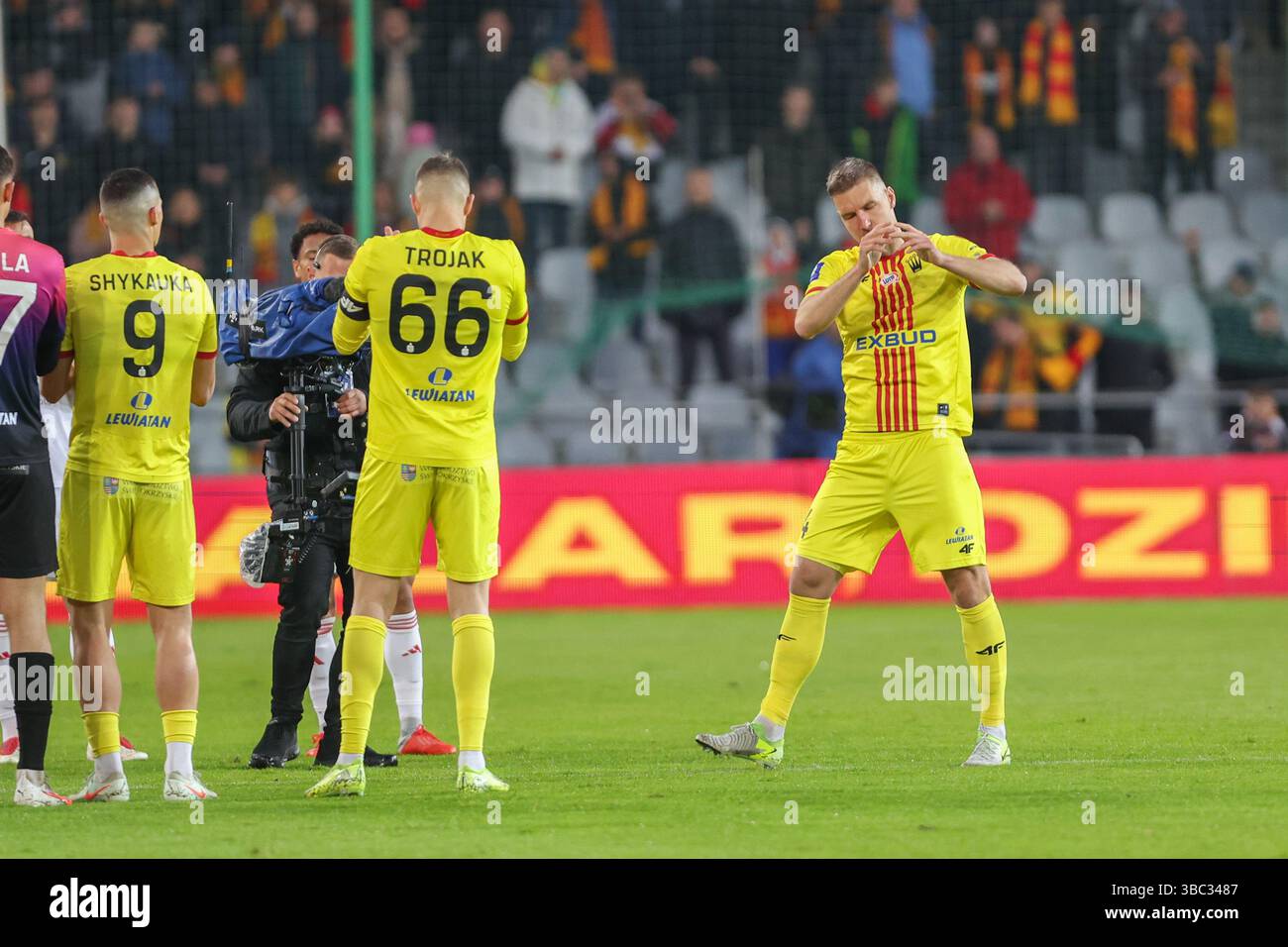 Kielce, Poland. 17 May, 2025 Piotr Malarczyk during Korona Kielce vs ...