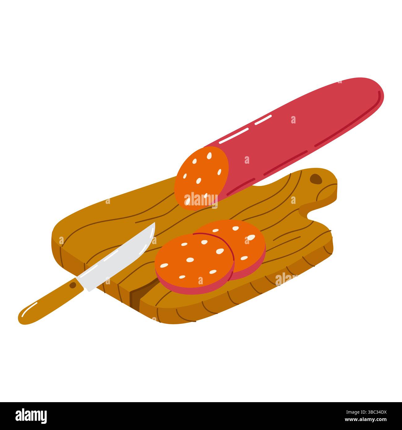 Cutting board prep Cut Out Stock Images & Pictures - Alamy