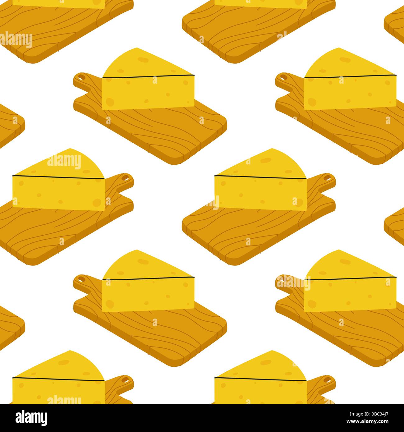 Cheese is arranged on cutting boards in a playful pattern featuring ...