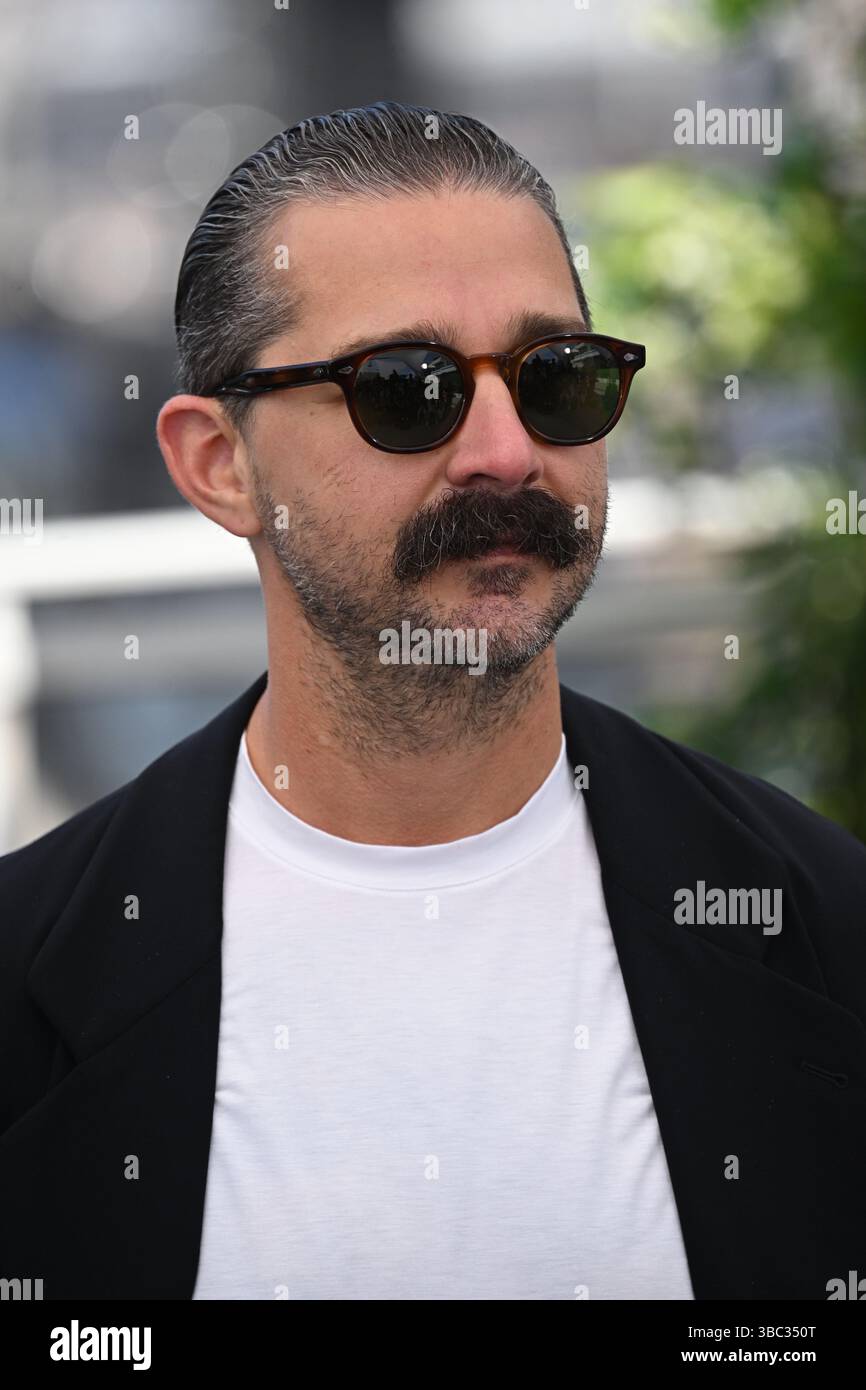 Shia LaBeouf poses during the Slauson Rec photocall, at the 78th Cannes ...
