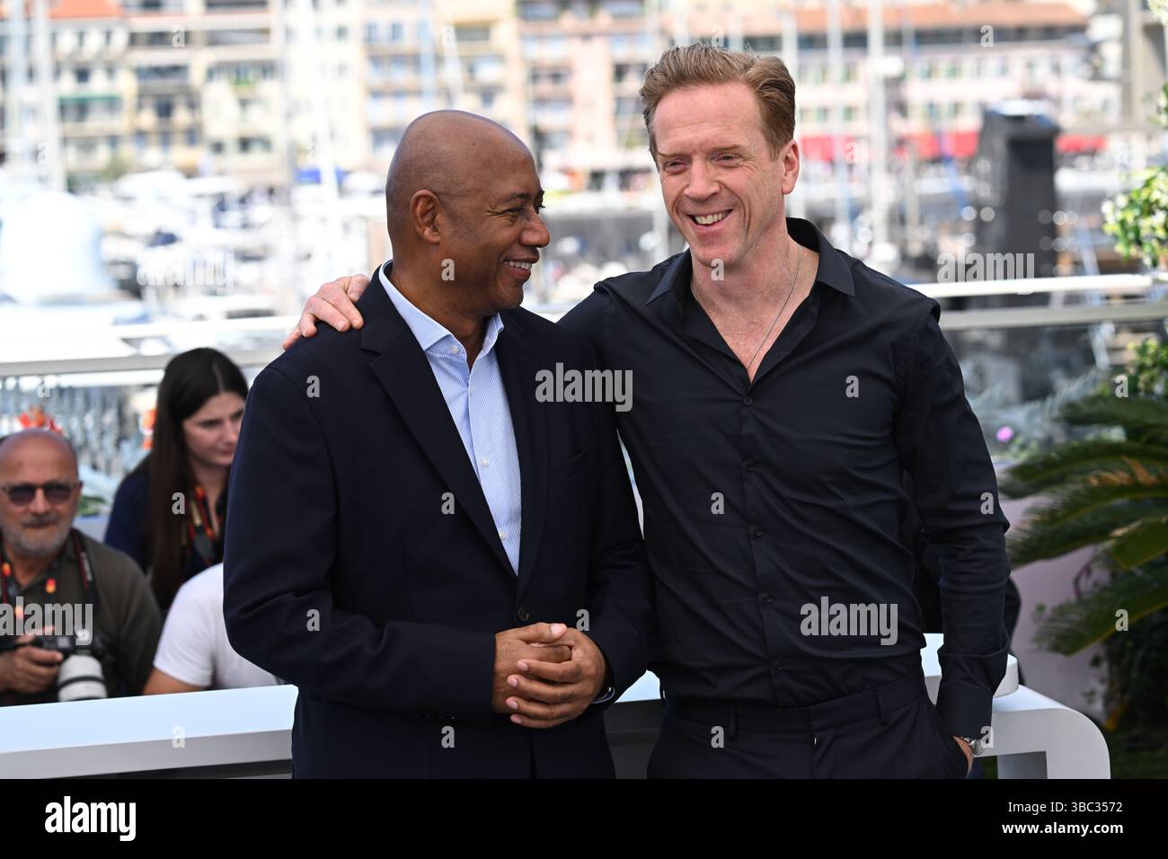 Damian Lewis and Raoul Peck during the Orwell: 2+2=5 photocall, at the ...