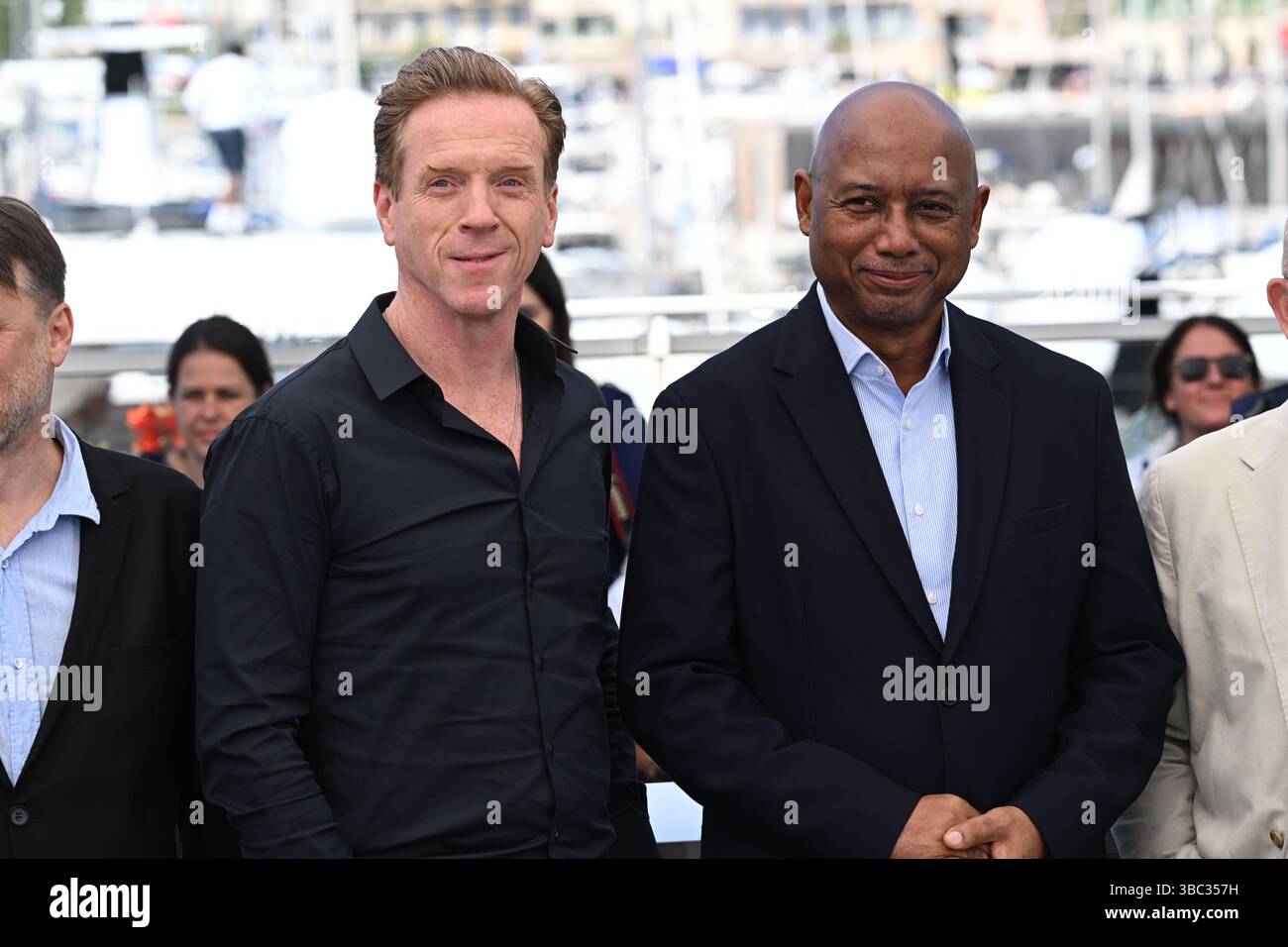 Damian Lewis and Raoul Peck during the Orwell: 2+2=5 photocall, at the ...
