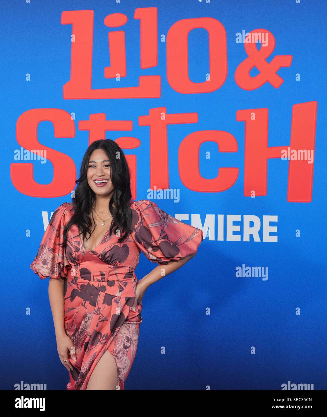 Los Angeles, USA. 14th Apr, 2025. Alyssa Rafael arrives at the Disney's ...