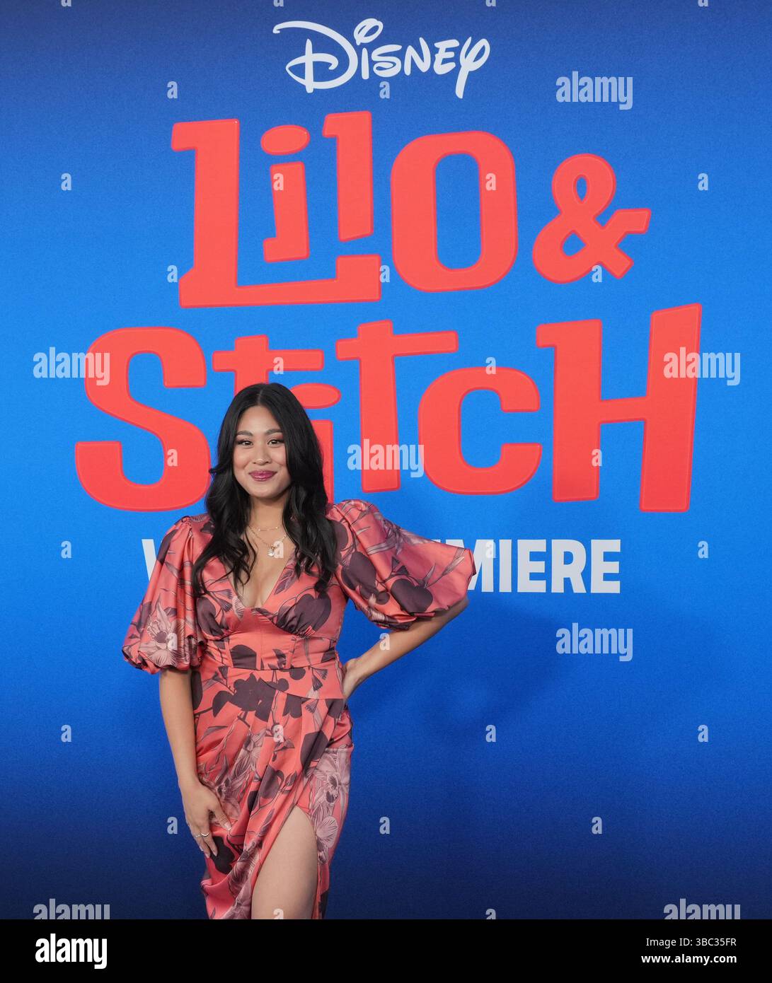 Los Angeles, USA. 14th Apr, 2025. Alyssa Rafael arrives at the Disney's ...