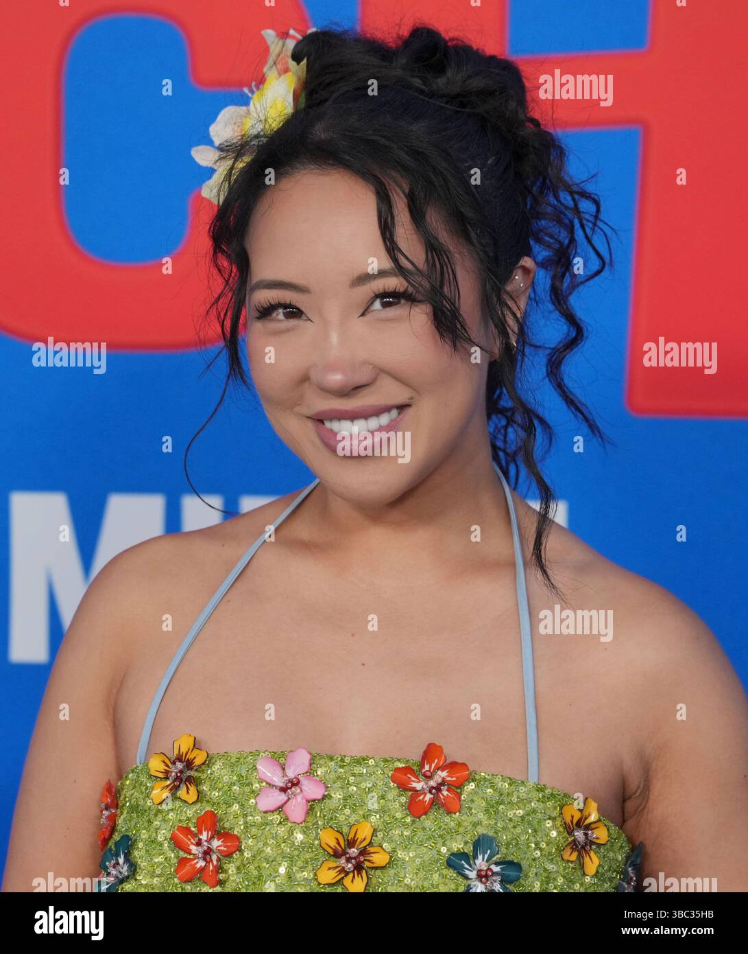 Los Angeles, USA. 14th Apr, 2025. Ashley Yi arrives at the Disney's ...
