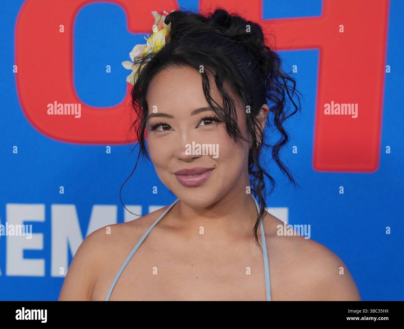 Ashley Yi arrives at the Disney's LILO & STITCH World Premiere held at ...