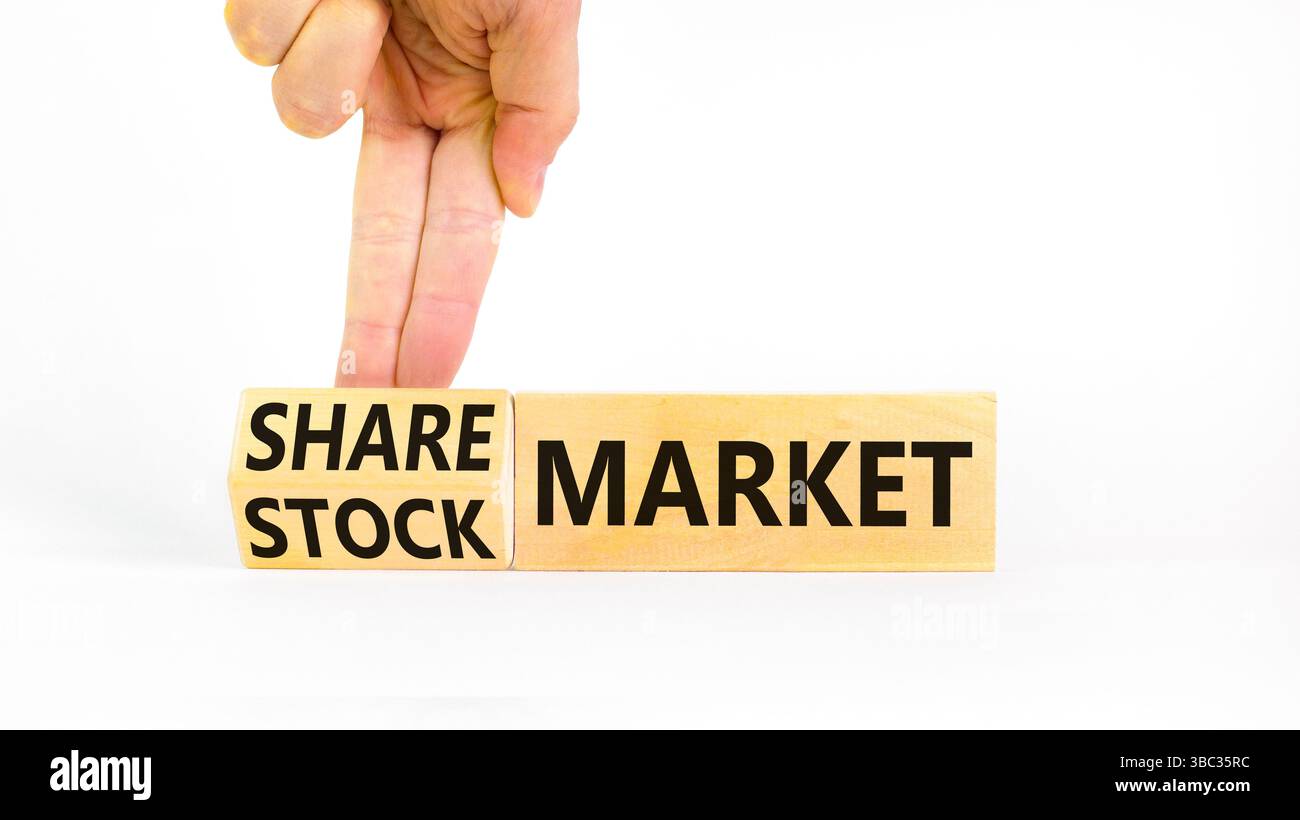 Stock or share market symbol. Concept words Stock market or Share ...