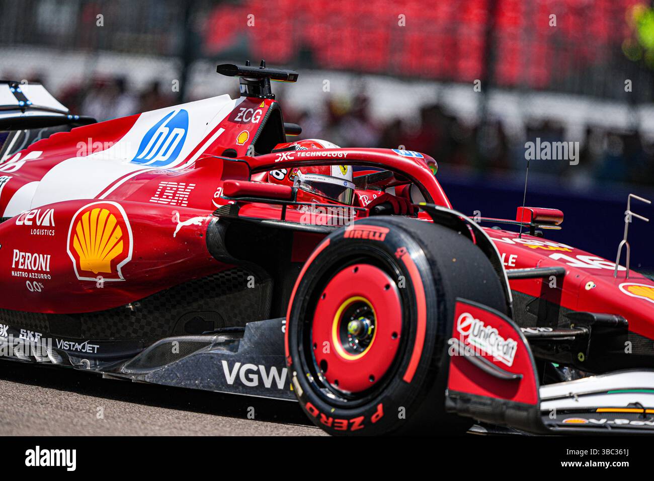 Imola, Italy. 17th May 2025. Charles Leclerc (MON) - Scuderia Ferrari ...