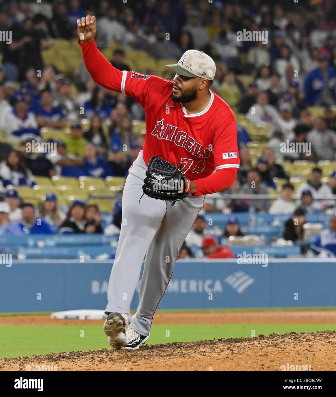 Los Angeles, United States. 17th May, 2025. Los Angeles Angels closing ...