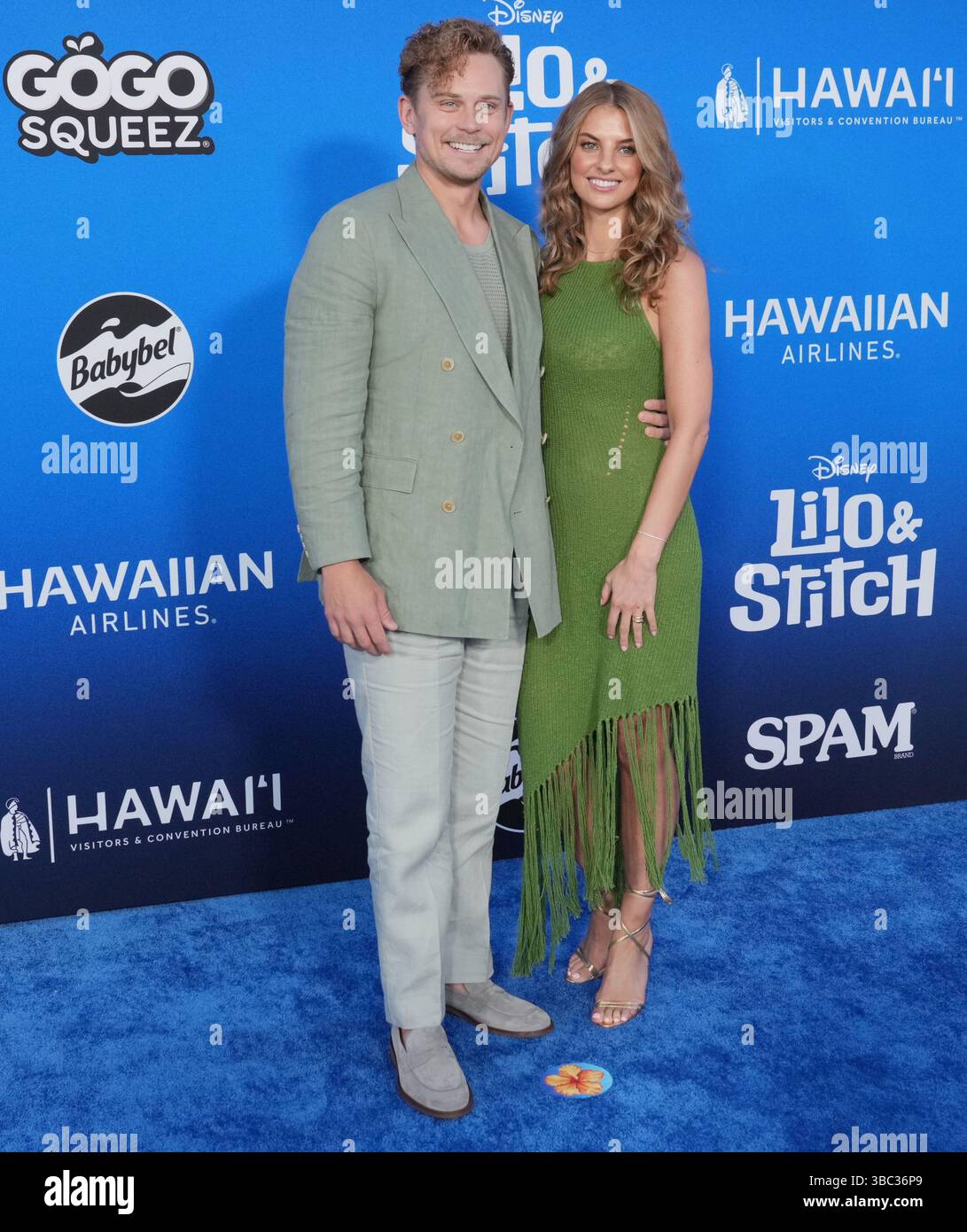 Los Angeles, USA. 14th Apr, 2025. (L-R) Billy Magnussen and Erica ...