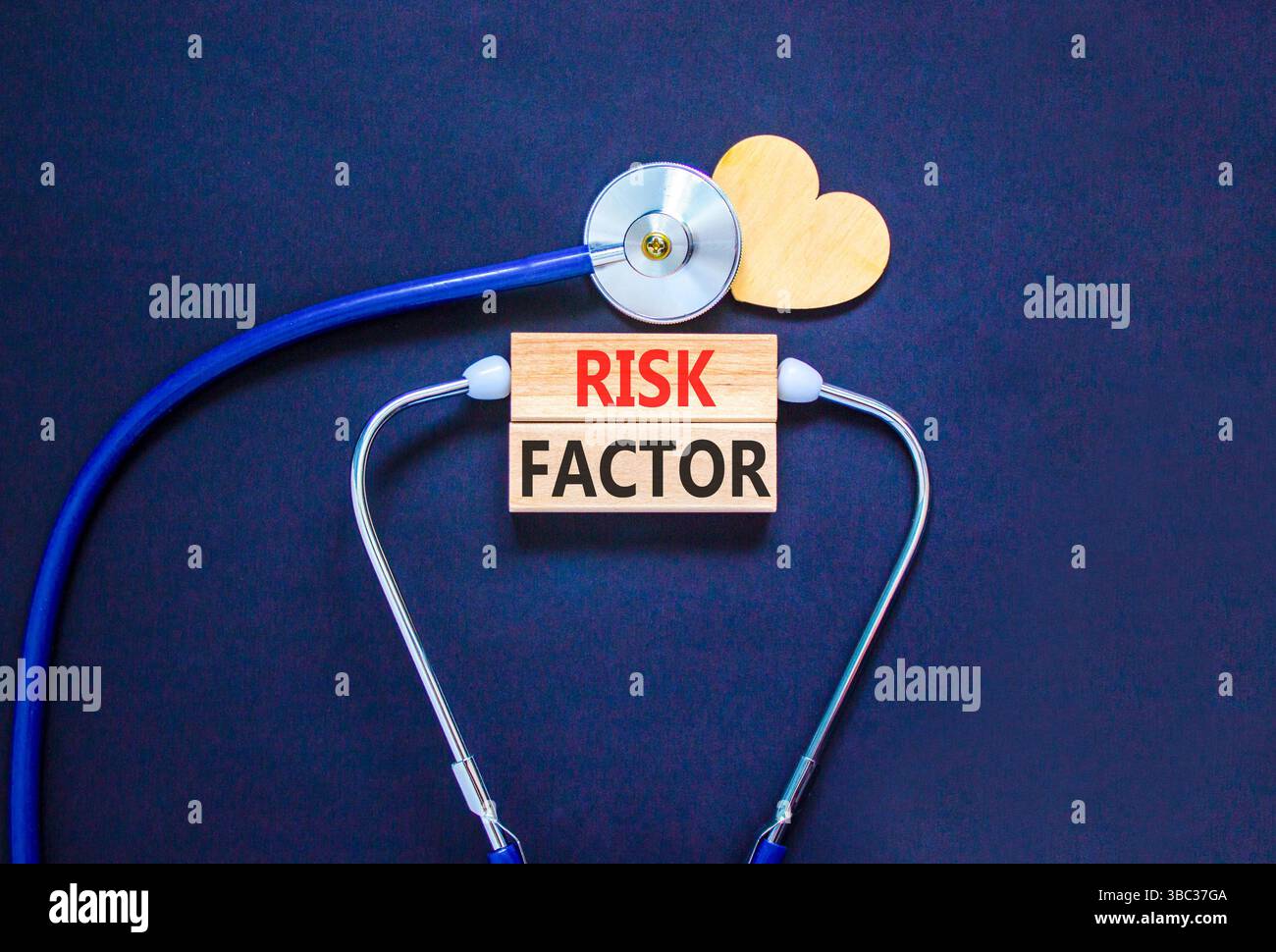 Risk factor symbol. Concept words Risk factor on beautiful wooden ...