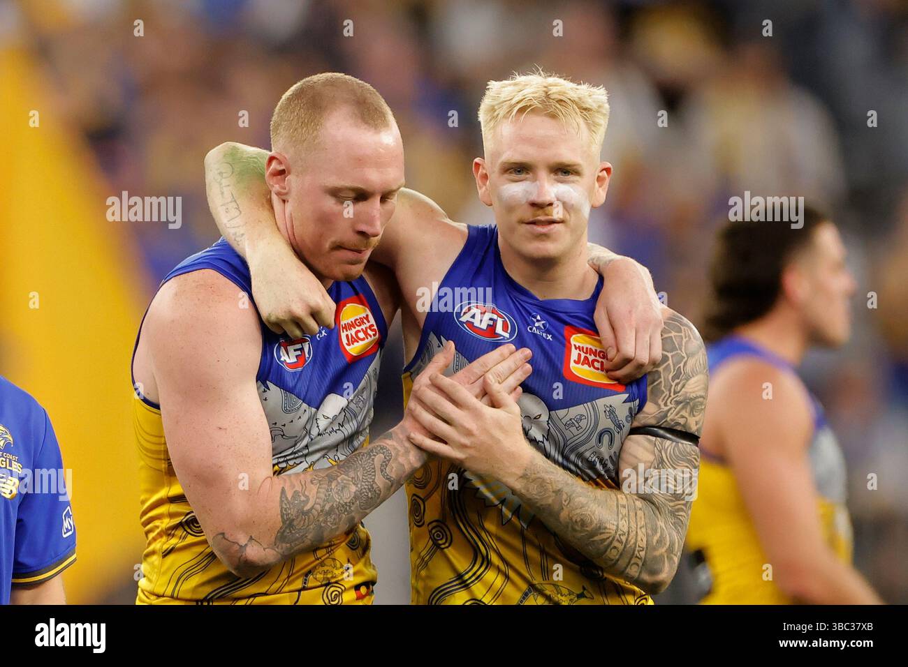 Perth, Australia. 18th May, 2025. Bailey J. Williams and Ryan Maric of ...