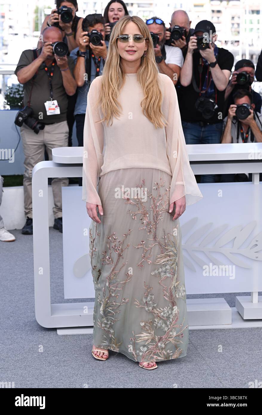 Cannes, France. May 18th, 2025. Jennifer Lawrence attending the Die My ...