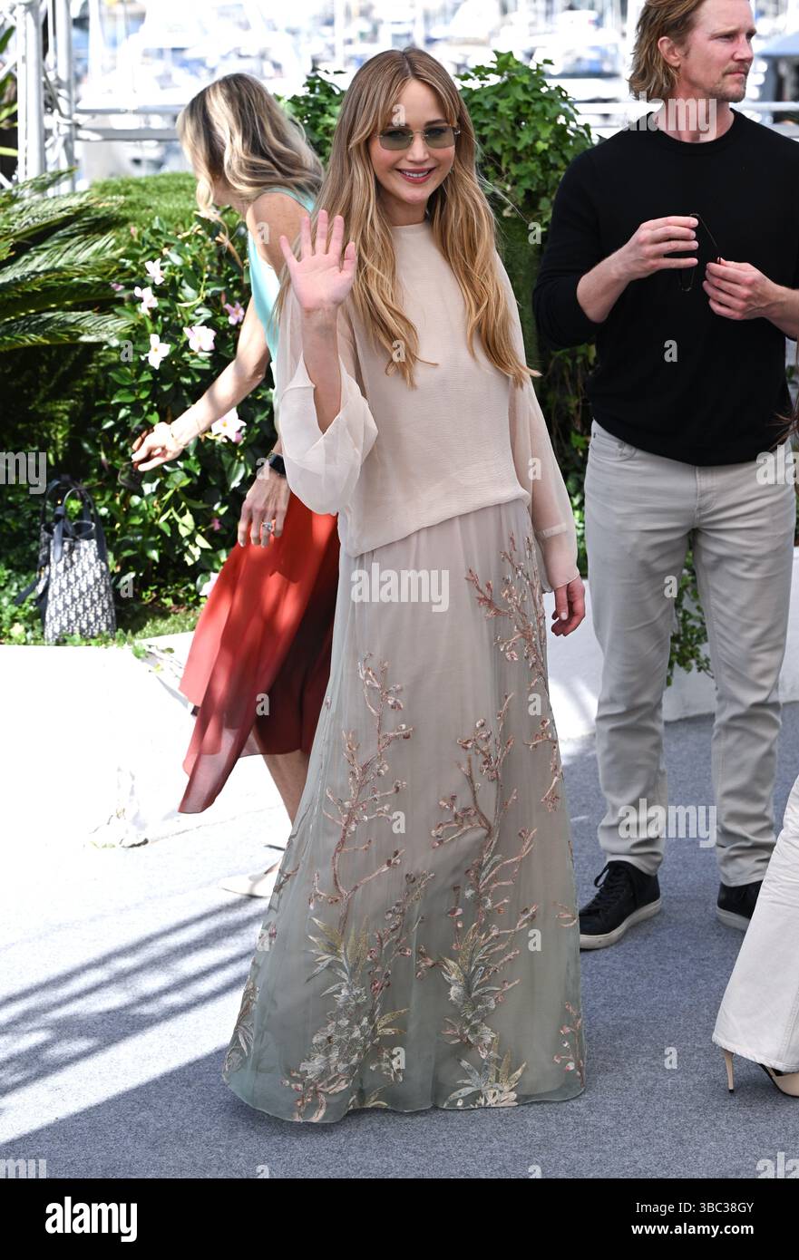 Cannes, France. May 18th, 2025. Jennifer Lawrence attending the Die My ...